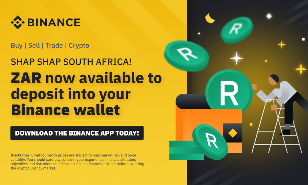 Weekly Roundup: Binance Enables Instant ZAR Deposits & More